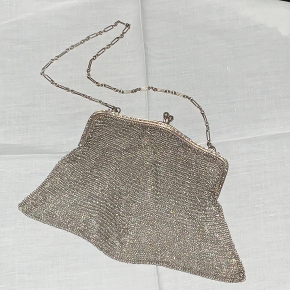 Bags | Antique Silver Mesh Purse | Poshmark